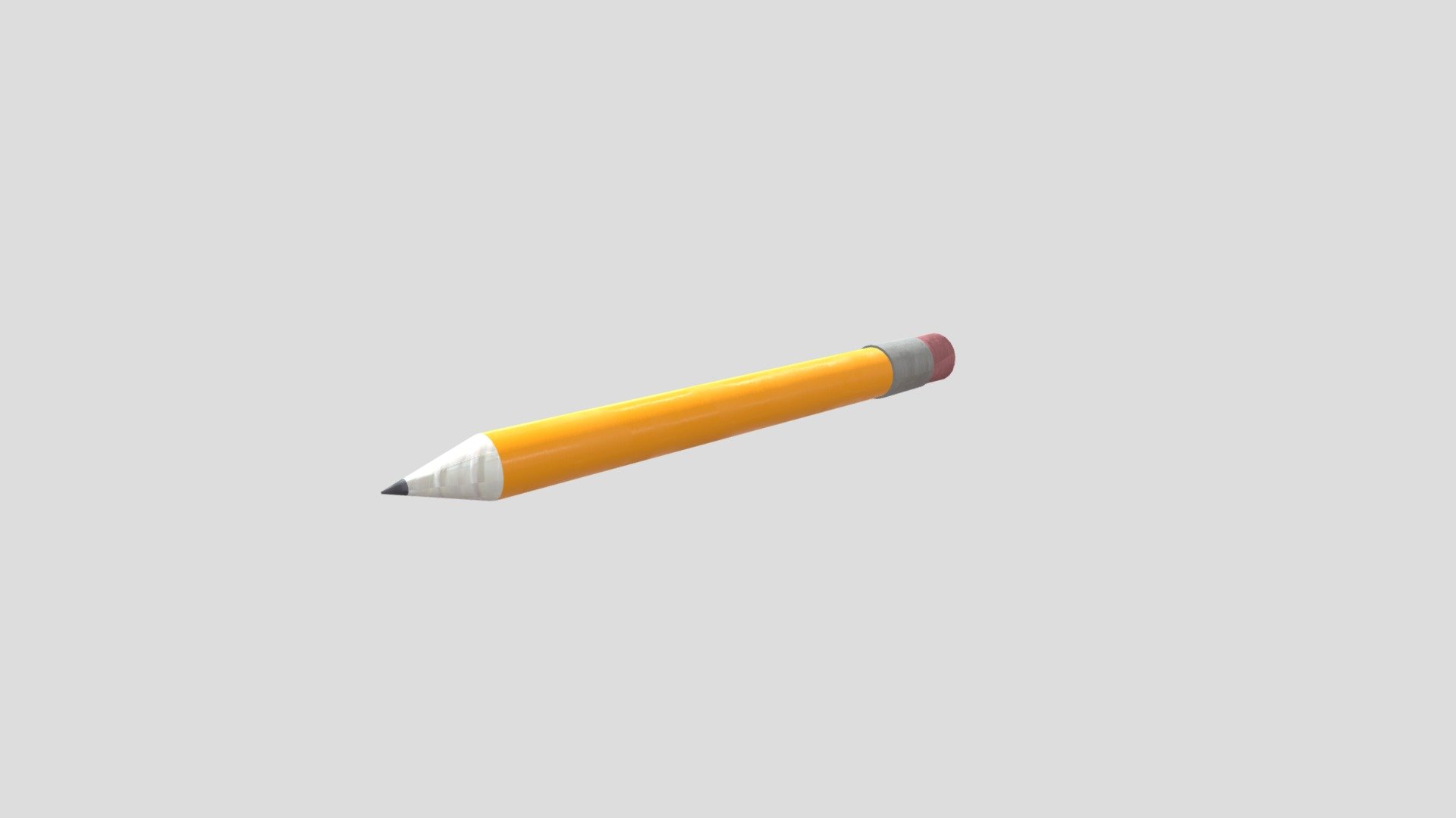 Pencil - 3D model by tbronson [e8330ce] - Sketchfab