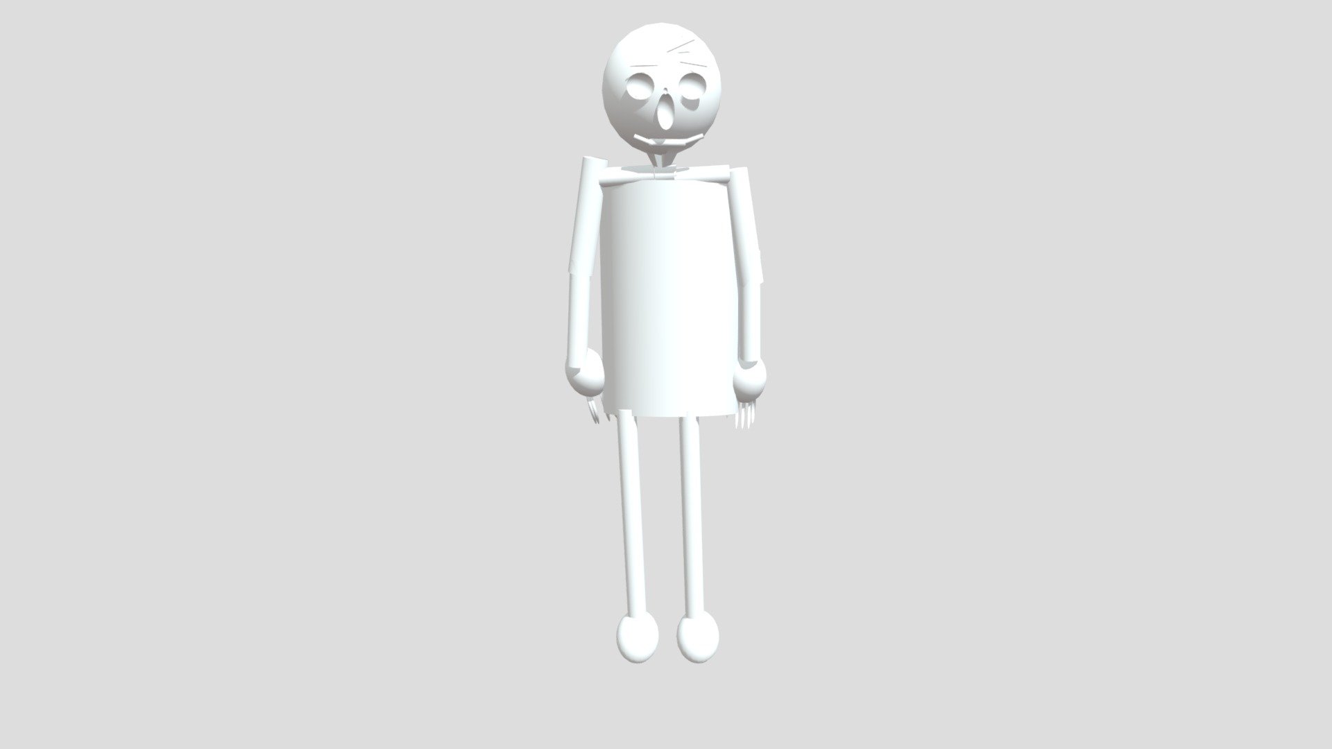 baldi model but I actually made it - 3D model by GameAndMovieModels4000 ...