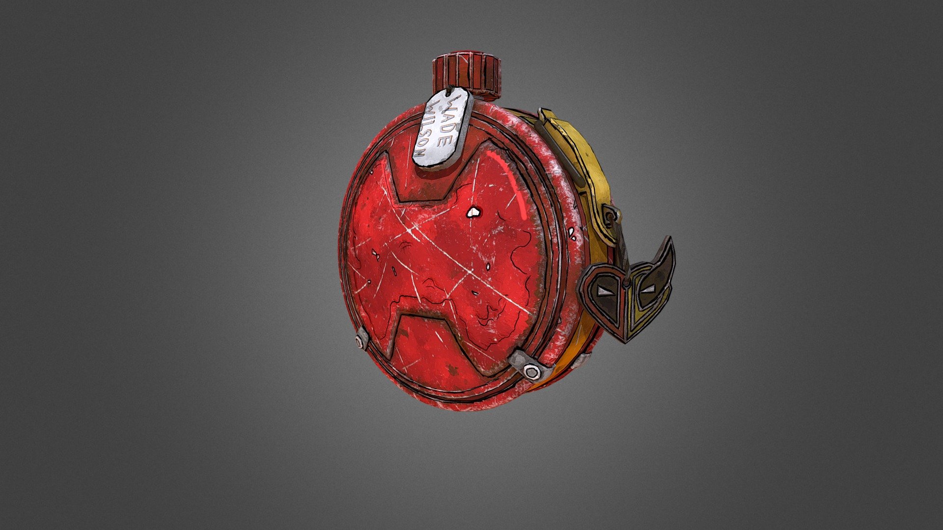 Blood Mod Borderlands Fan Art - 3D model by Stanislawski [e833510 ...