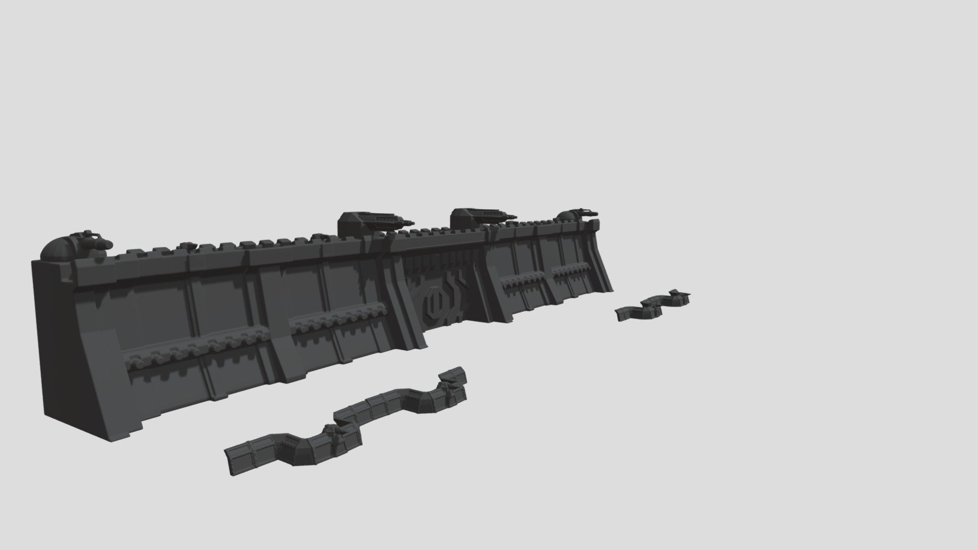 Gun Wall 6mm Epic - 3D model by 3dtankfactory [e833e83] - Sketchfab