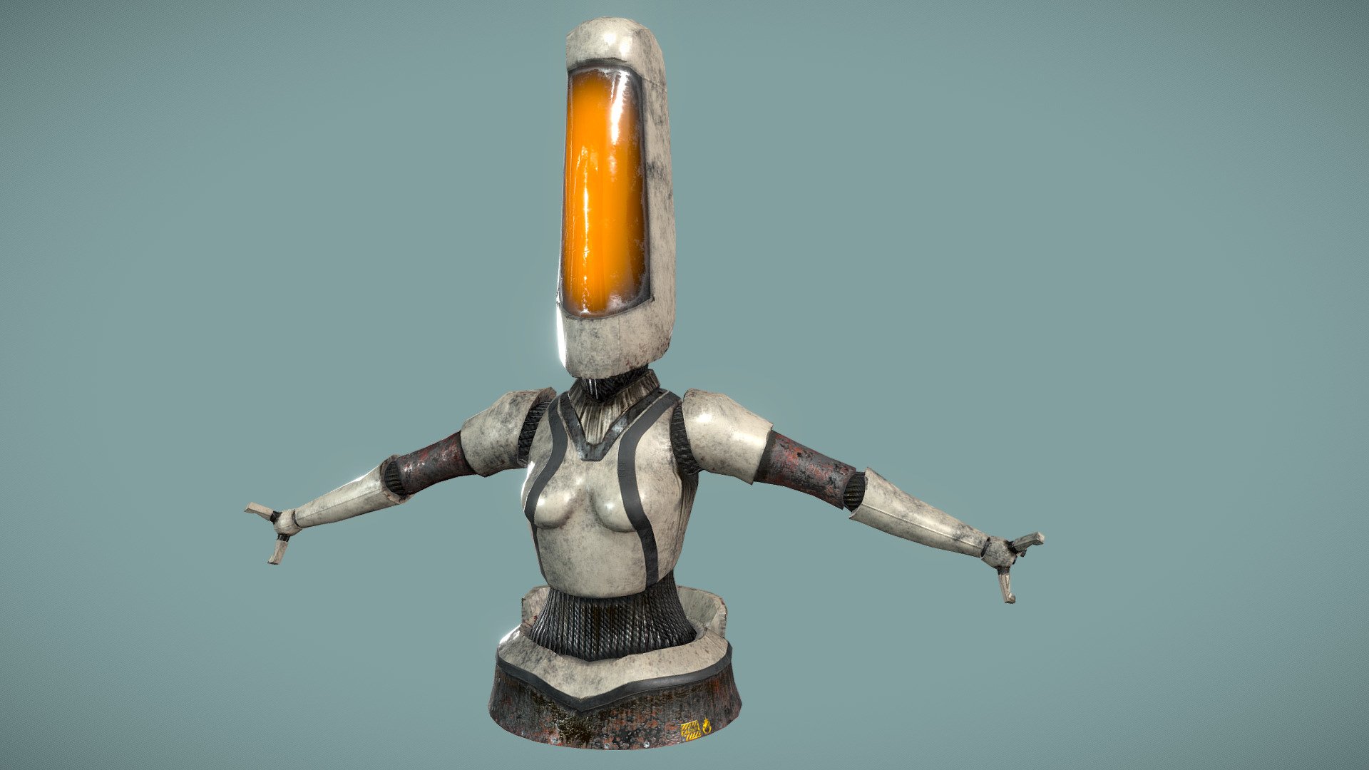 Futuristic Shopkeeper - Download Free 3D model by Erik Kinč (@erikkinc ...