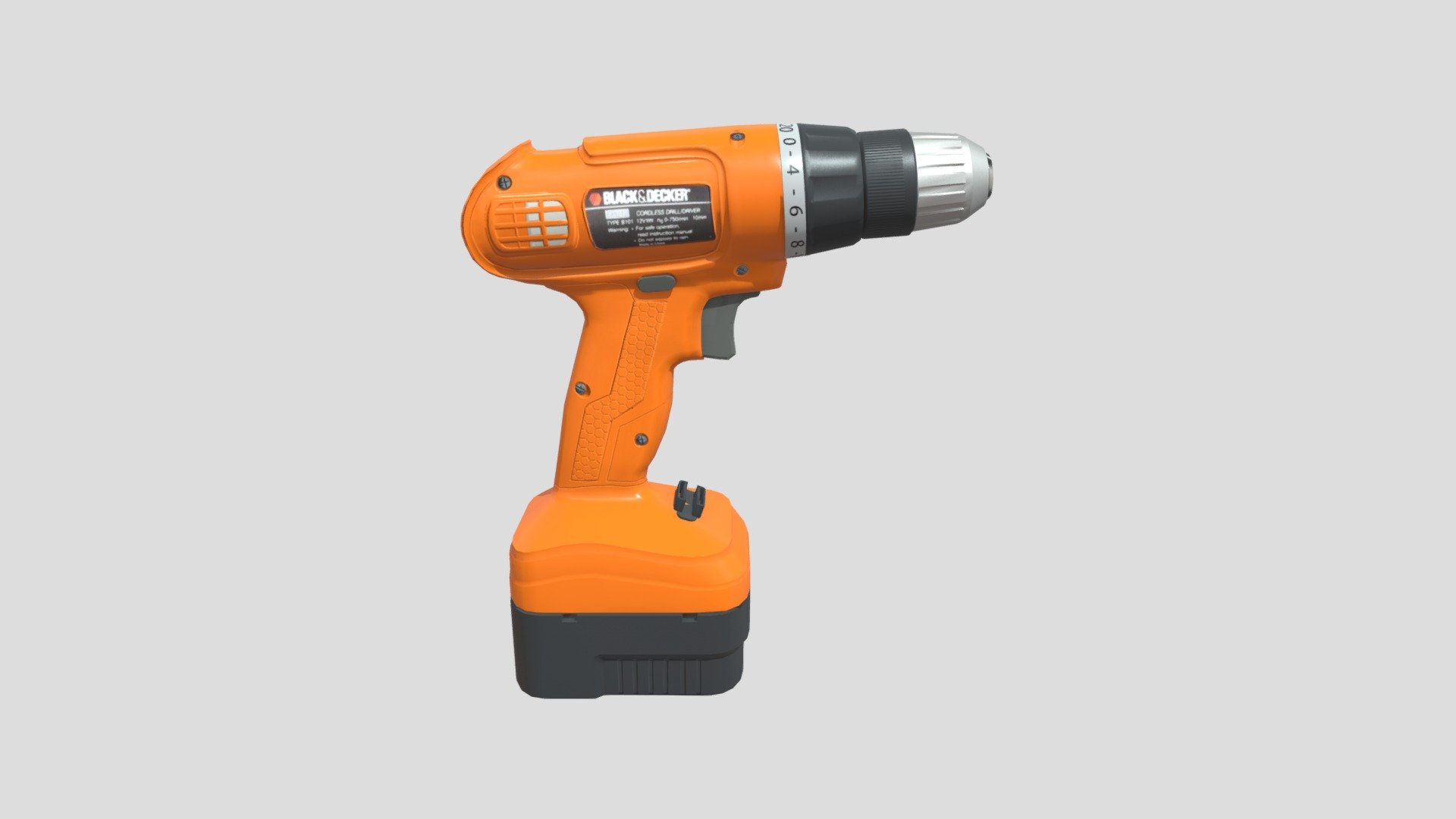Drill_Machine - 3D model by rikki1 [e834548] - Sketchfab