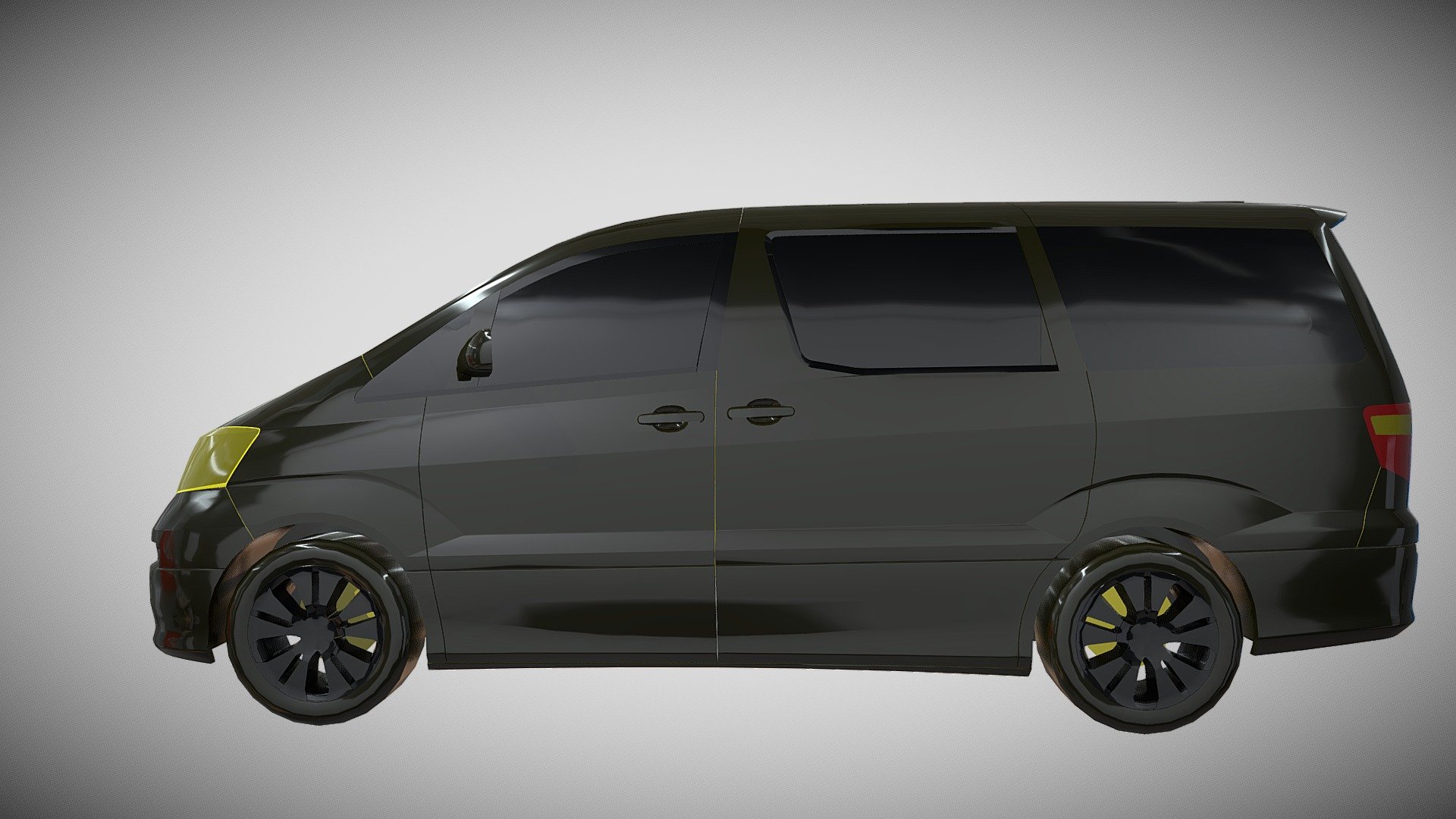 Toyota alphard - Download Free 3D model by Jean Wally's ...