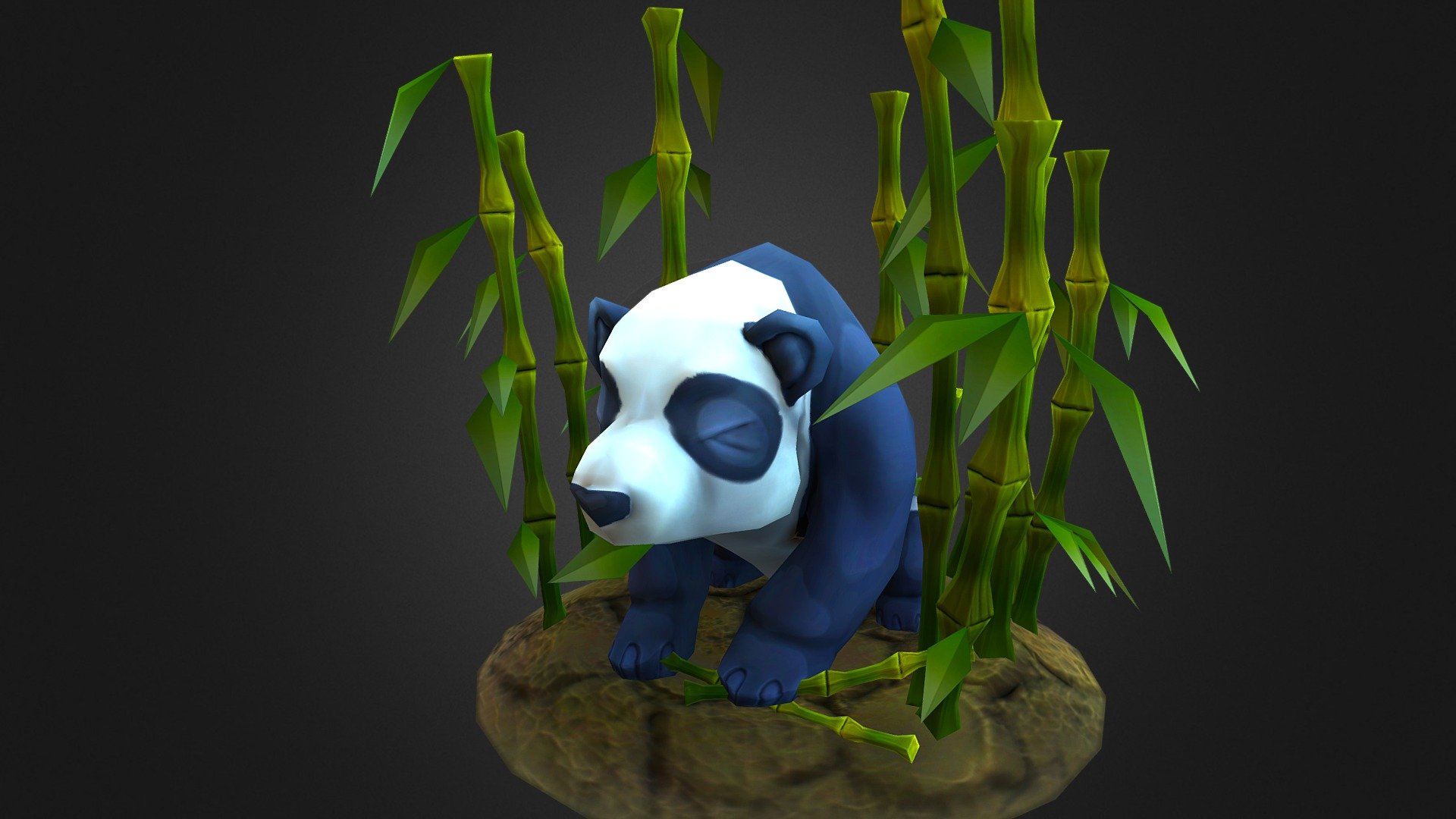 Panda by Melissa van der Paardt's concept - 3D model by ResThoughtless ...