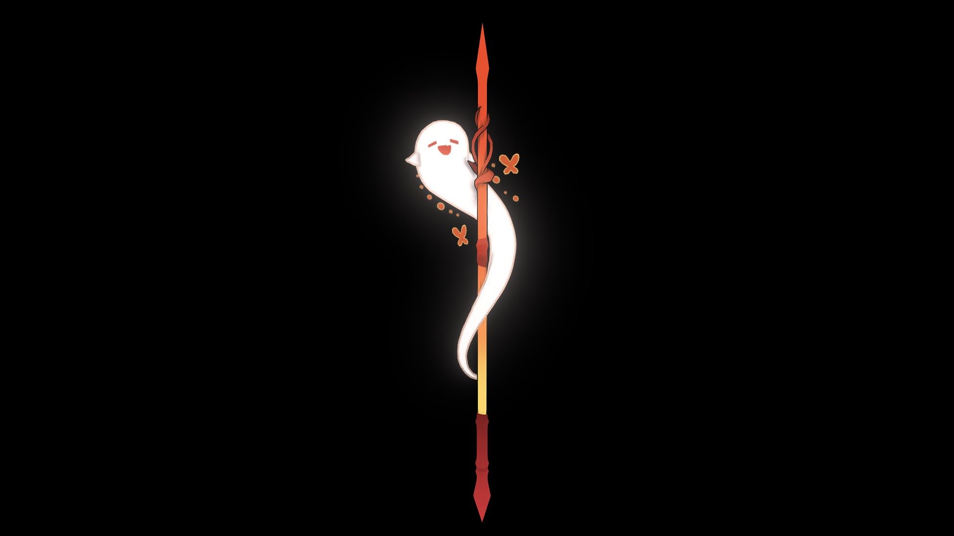 Genshin Impact inspired Polearm - 3D model by moons (@qtmoons) [e837fc3 ...