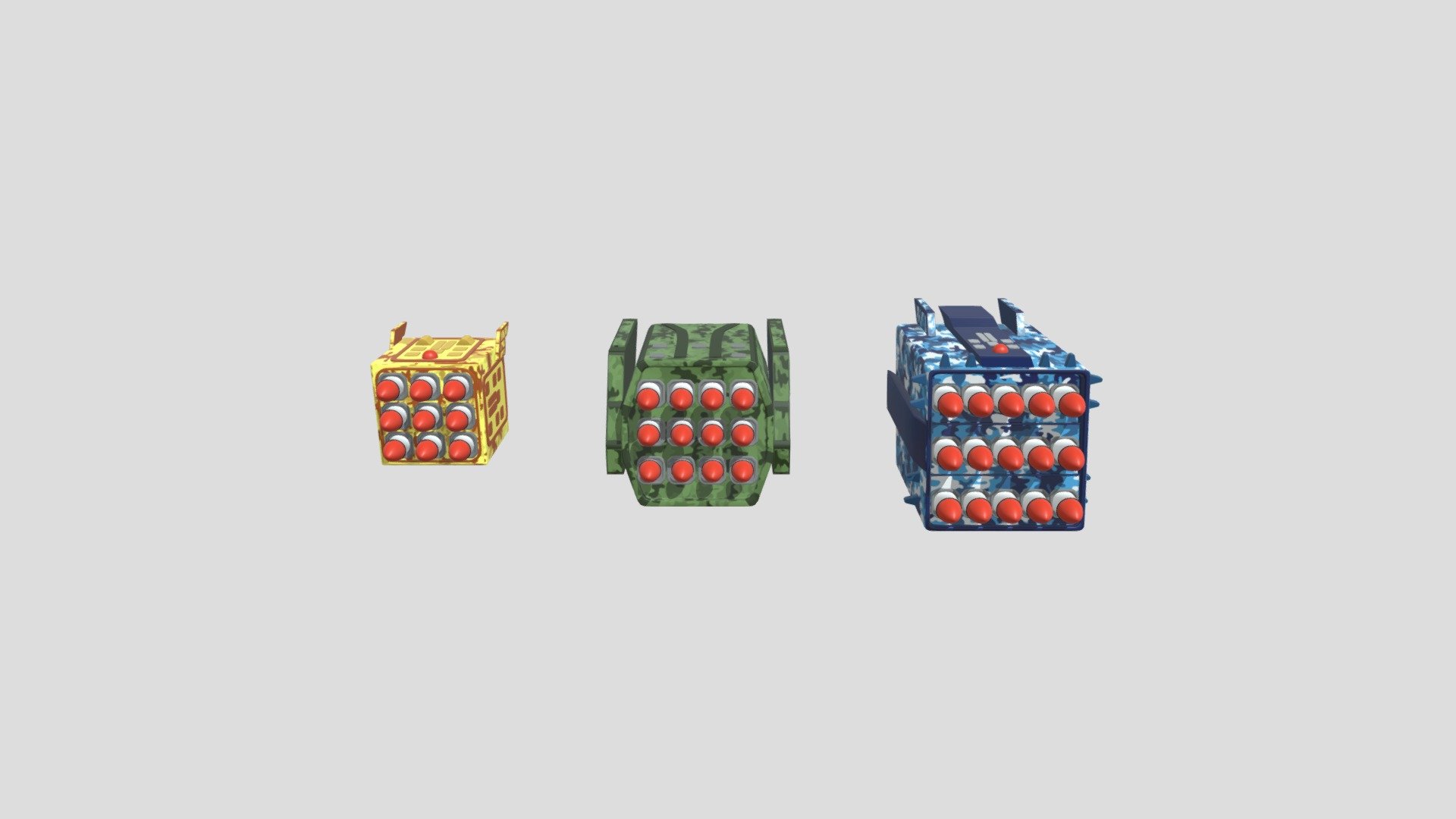 Missile Rack Pack - Download Free 3D model by Emirhanceylan [e83885b ...