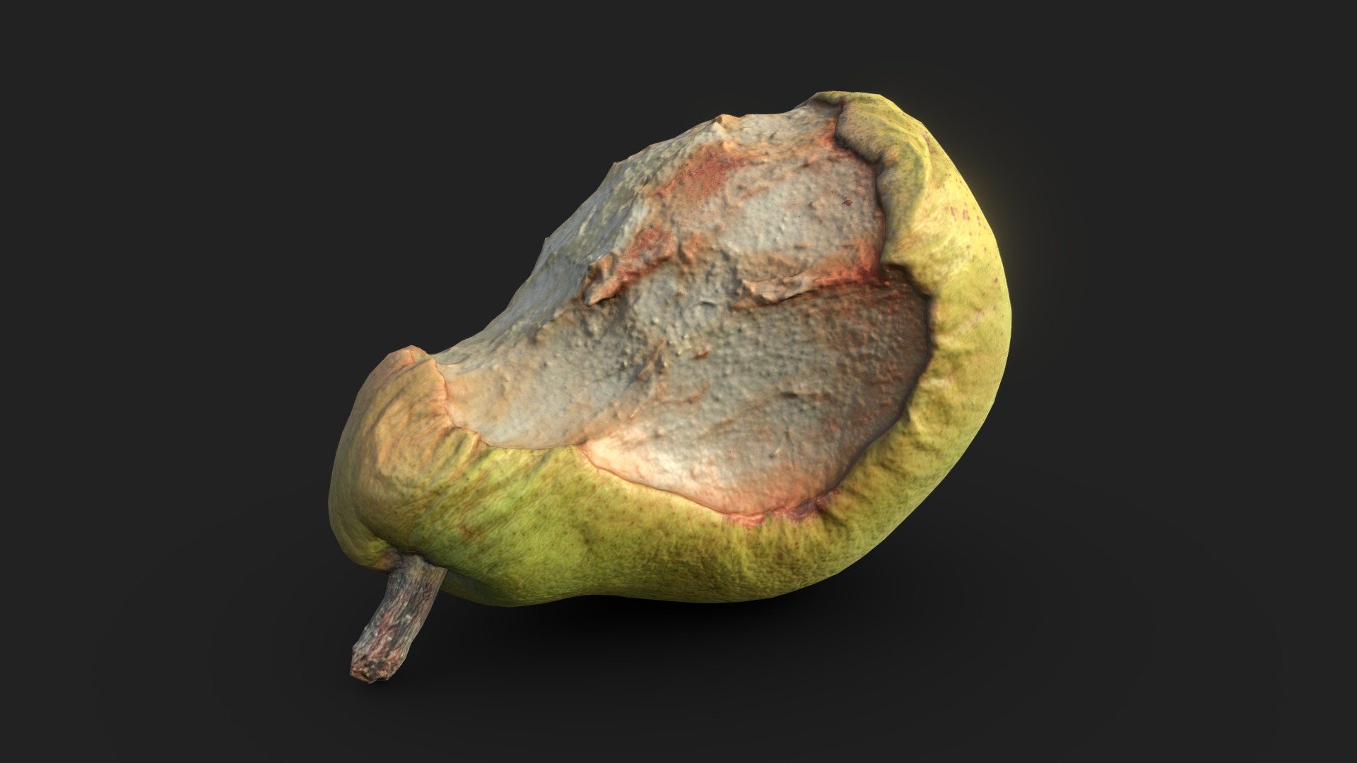 A Bitten Pear Scan - Buy Royalty Free 3D model by SubVis [e838c8f ...