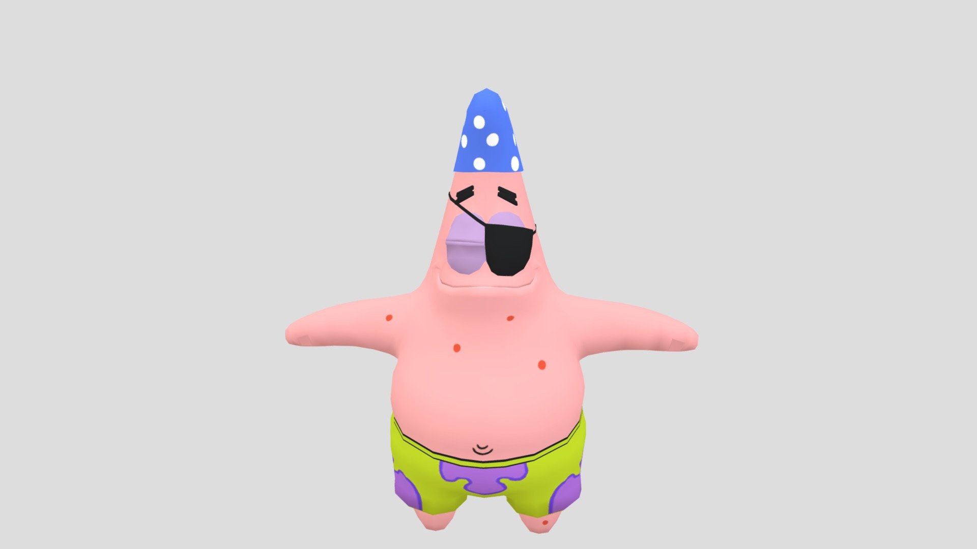 CFTKK - Patrick Pirate - Download Free 3D model by SMF Features ...