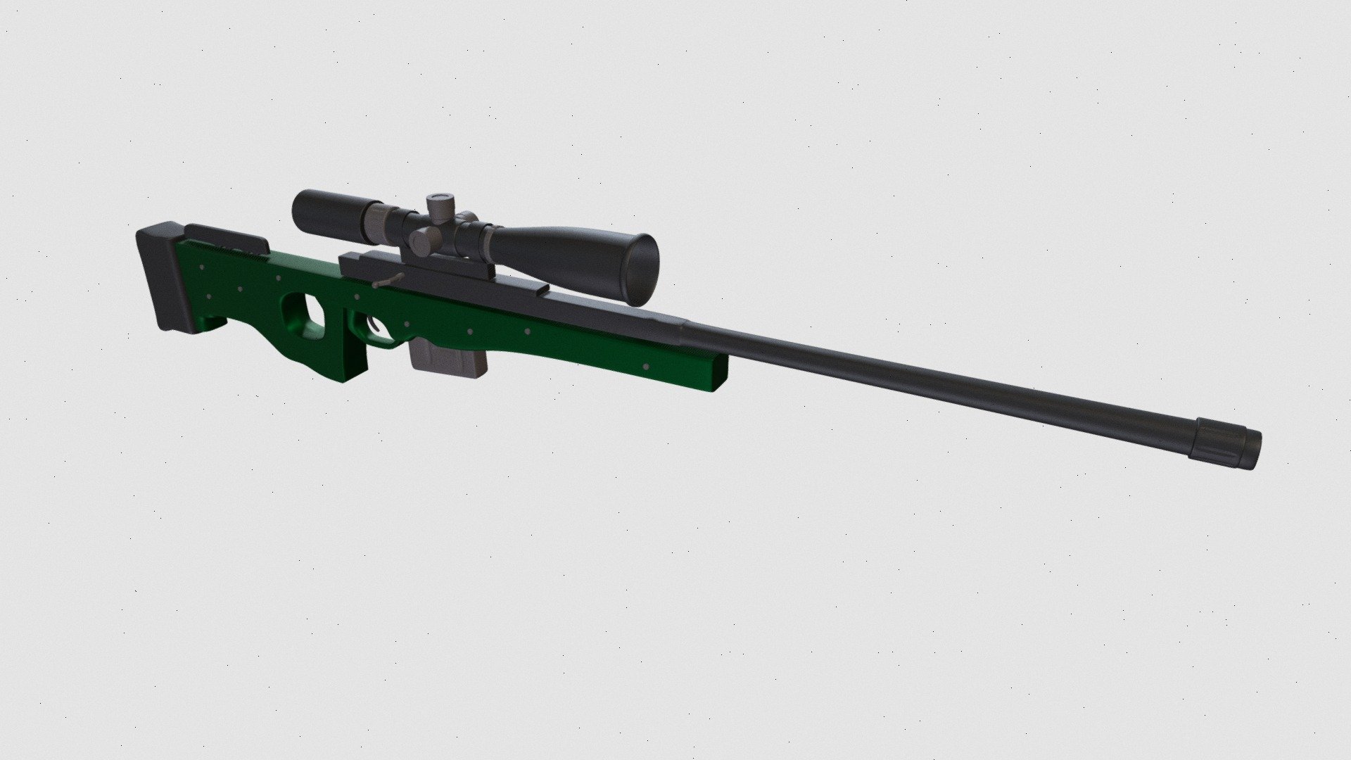 Arctic Warfare Magnum - AWM - Download Free 3D model by abdullah3d ...