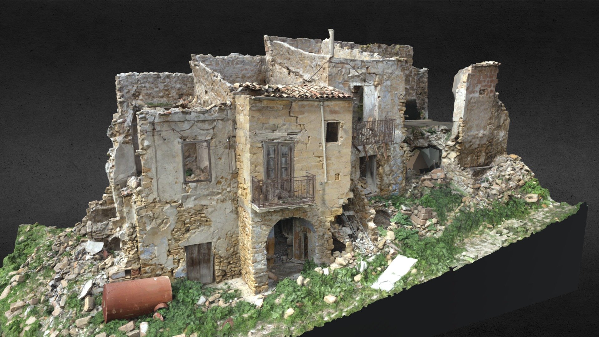 Abandoned-Building-3 - Buy Royalty Free 3D model by Marius Janusonis ...
