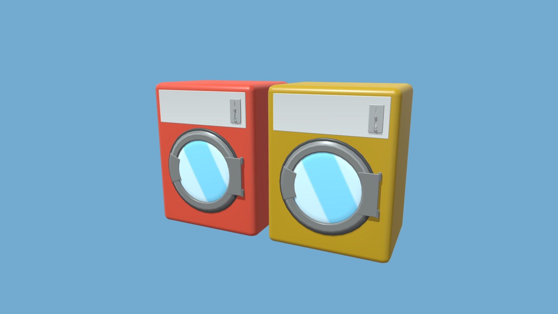 Coin Laundry Machine - 3D model by Kana-Beru [e83bdb2] - Sketchfab