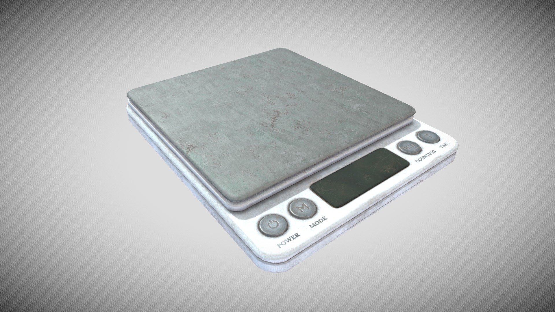 Electronic Scale - 3D model by Ing_eO [e83d74d] - Sketchfab