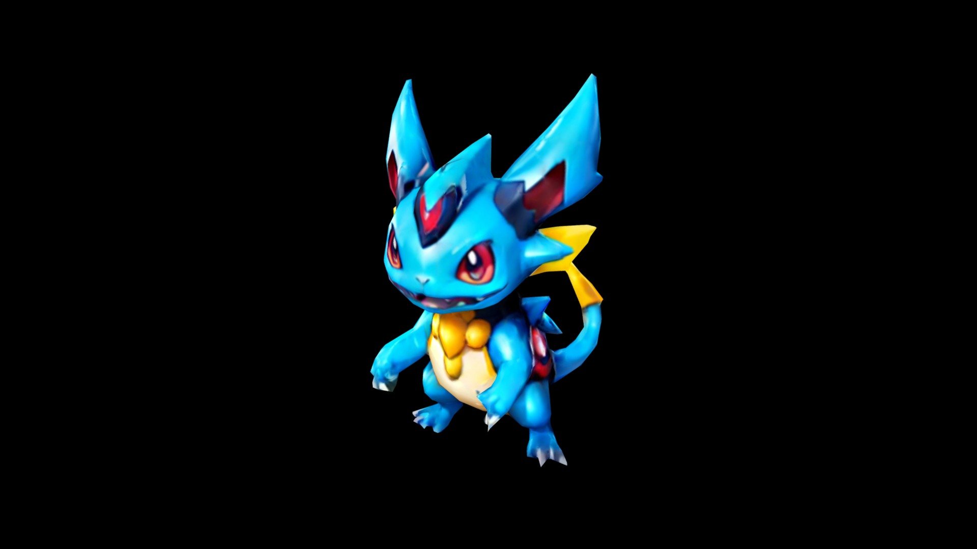 Blue Flare - Download Free 3D model by klrxyz [e83e3f4] - Sketchfab
