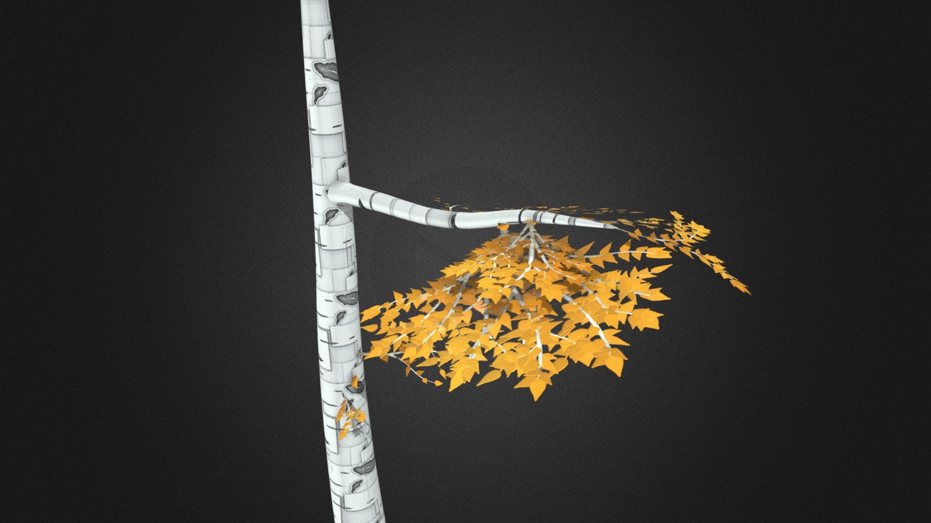 Birch Tree - Texture Work - 3D model by Jessie Magnat (@pierre.magnat ...