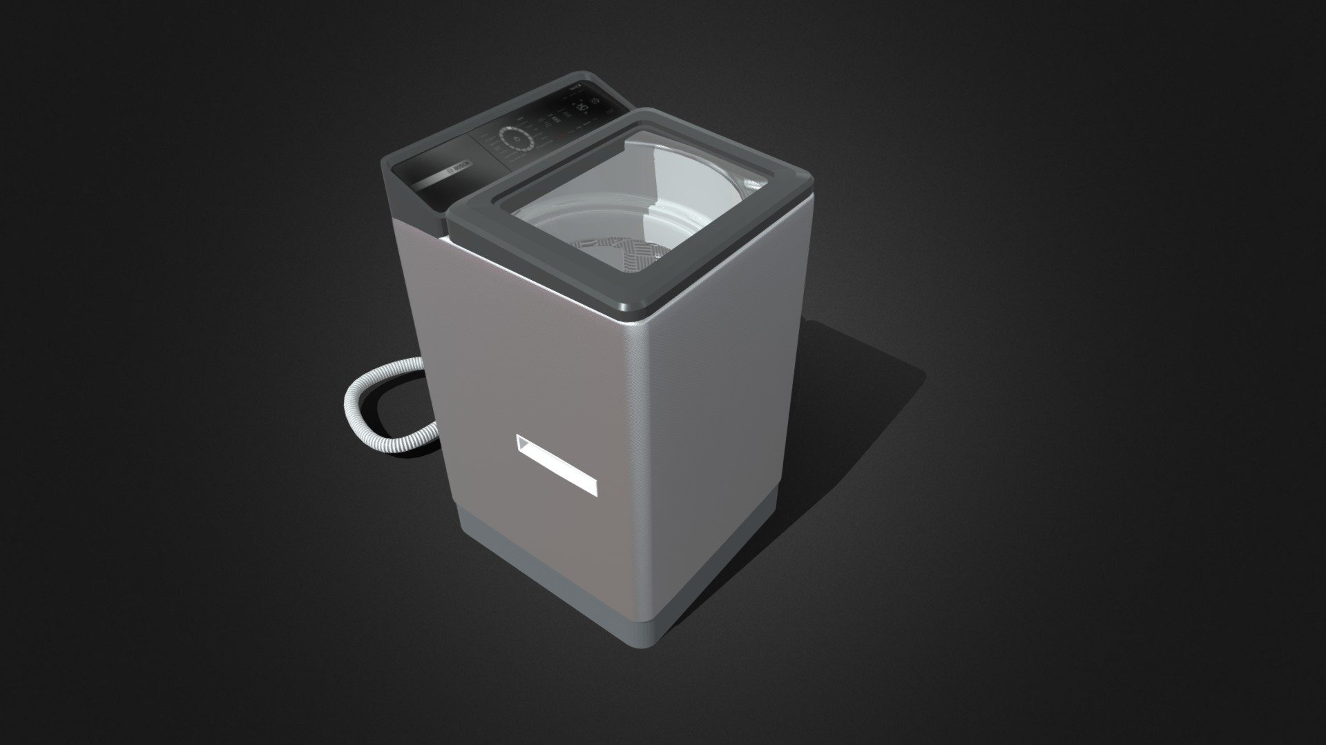 Digital Washing Machine - Download Free 3D model by SANKET (@rajsanket7 ...