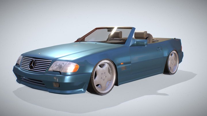 Convertible-car 3D models - Sketchfab