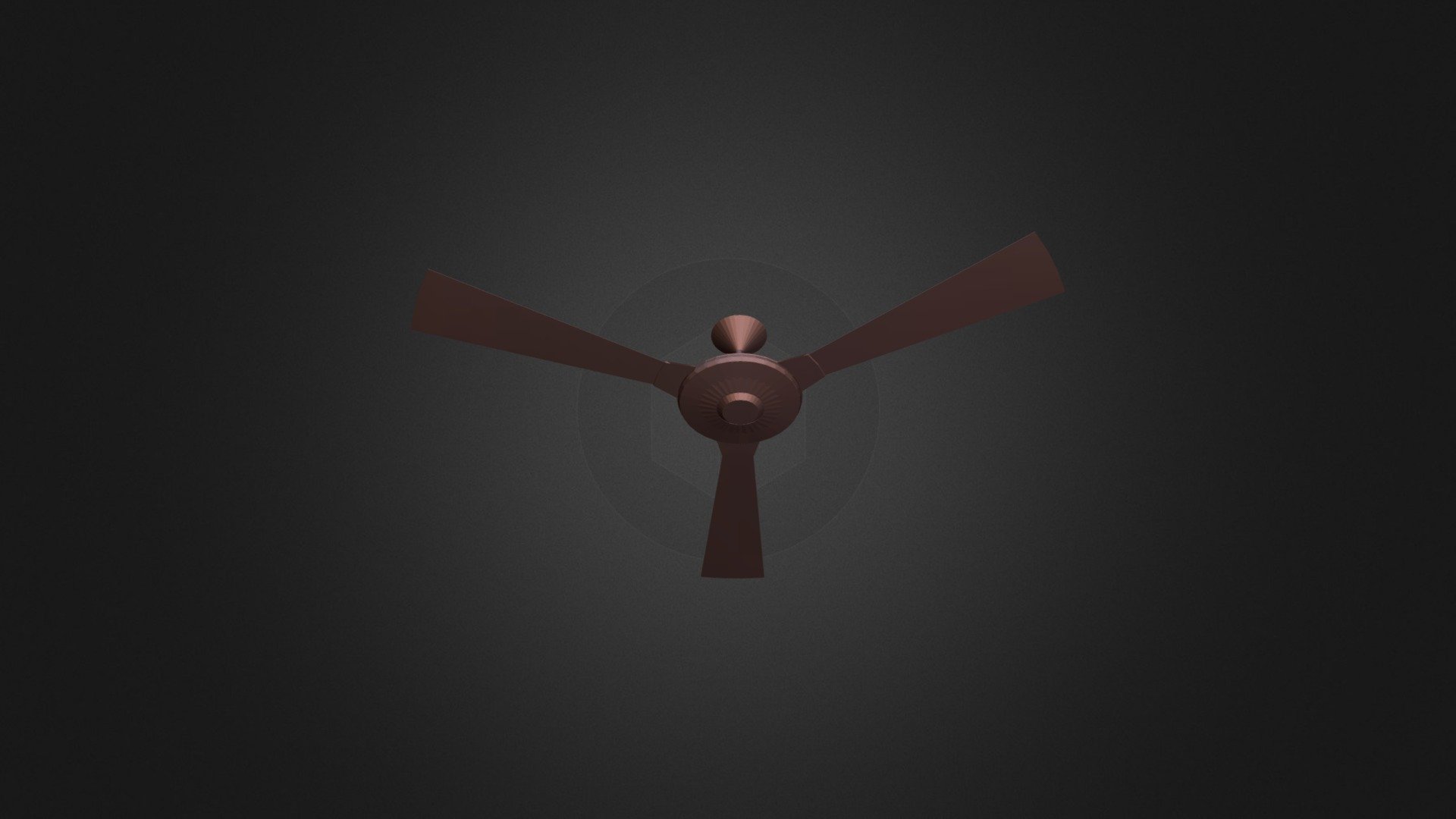 Ceiling Fan - 3D model by Amit Ajit Bhalerao (@amitajitbhalerao ...