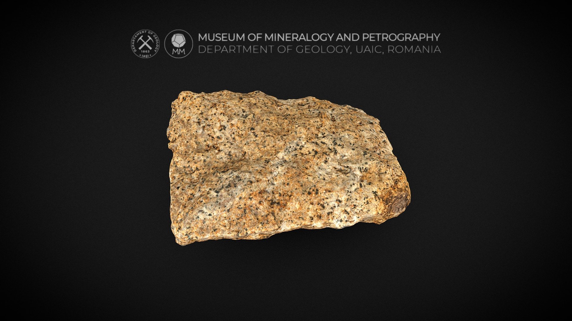 Granite (igneous rock) - 3D model by Museum of Mineralogy and ...