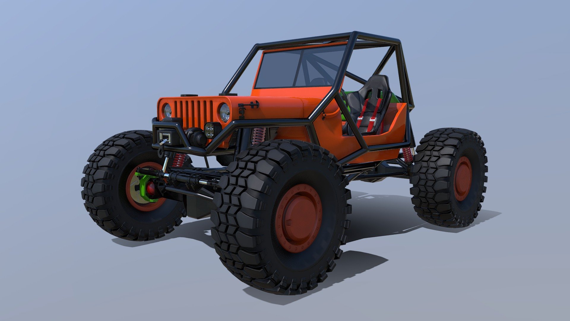 Willys mountain buggy 2 - Download Free 3D model by Rustam T (@rust6989 ...
