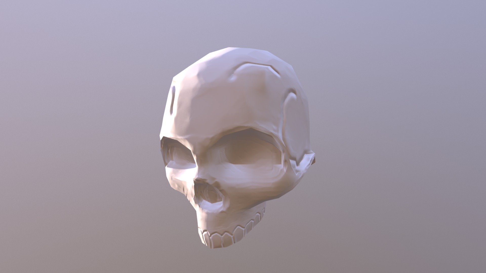 Skull - 3D model by Daniele_Marino [e84d4c9] - Sketchfab