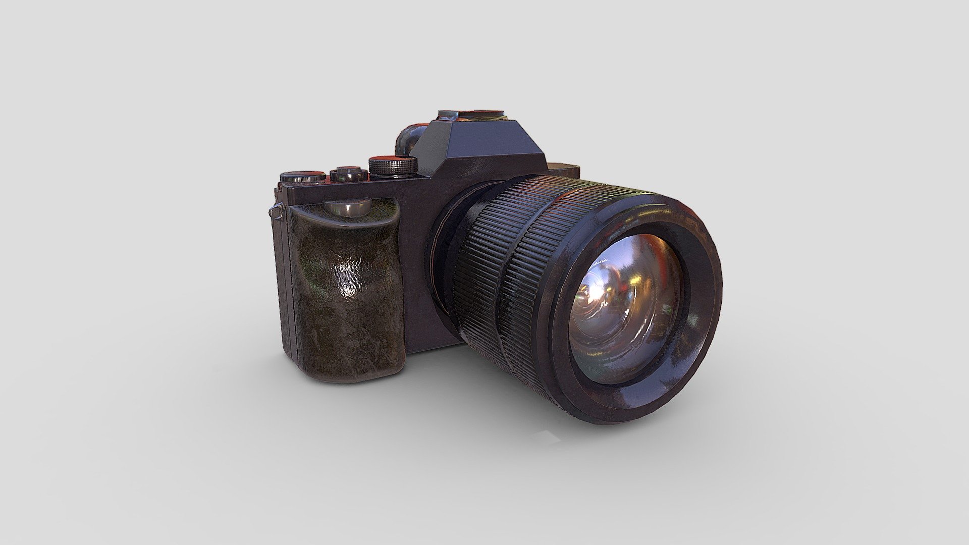 DSLR Camera - 3D model by ACME Corporation [e84ec4e] - Sketchfab
