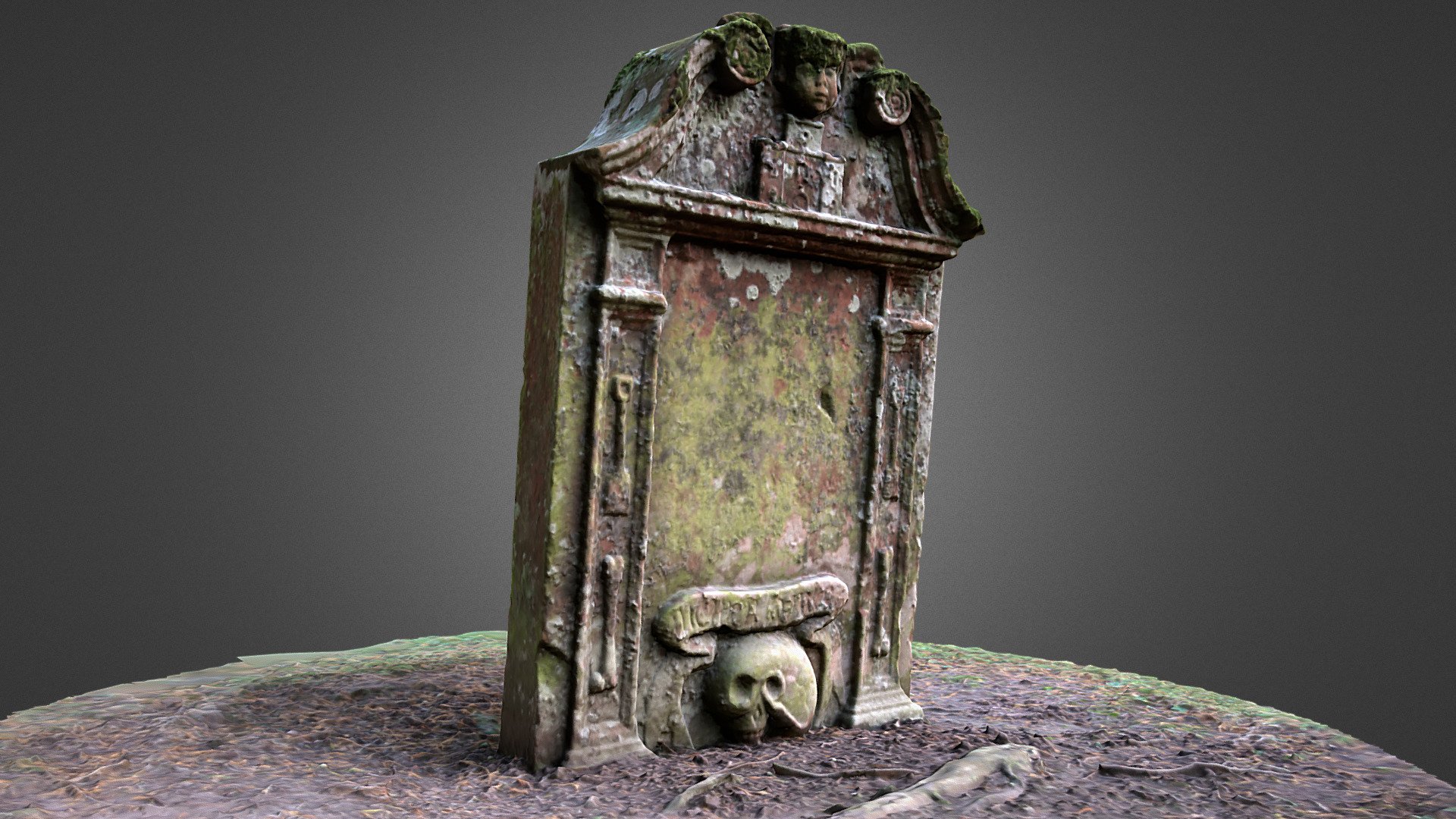 1745 Gravestone Whittinghame Kirk - Download Free 3D model by Douglas ...