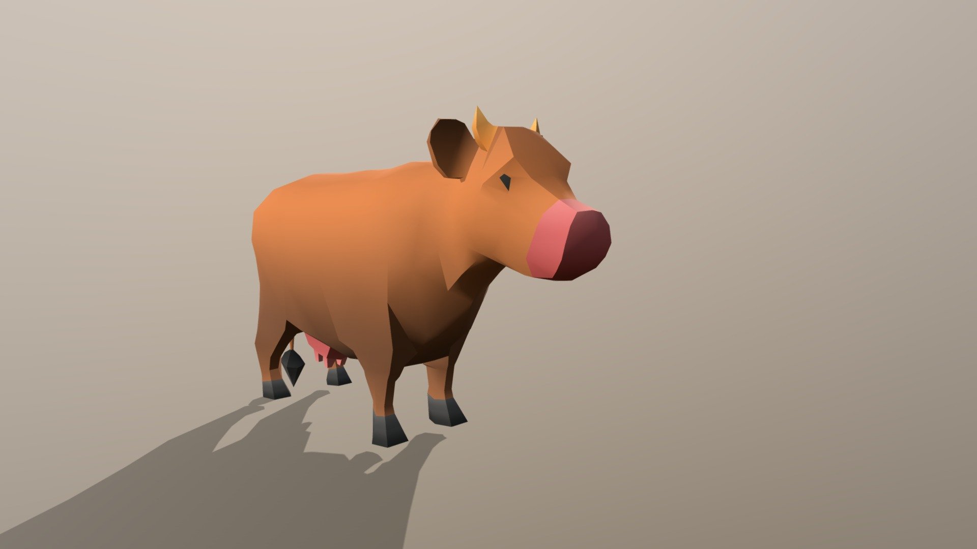 Cow - 3D model by Petra R (@babyneko) [e850da3] - Sketchfab