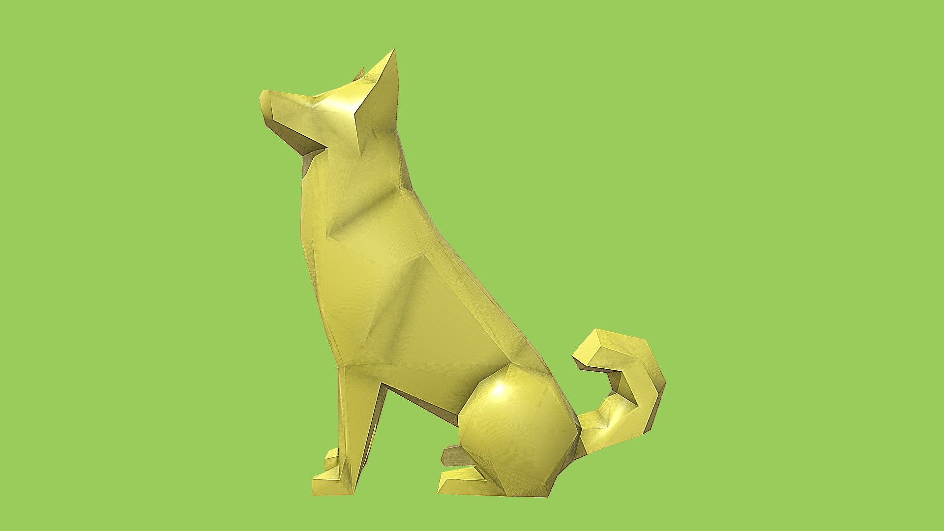 Dog Low Poly - 3D model by interaction [e85391f] - Sketchfab