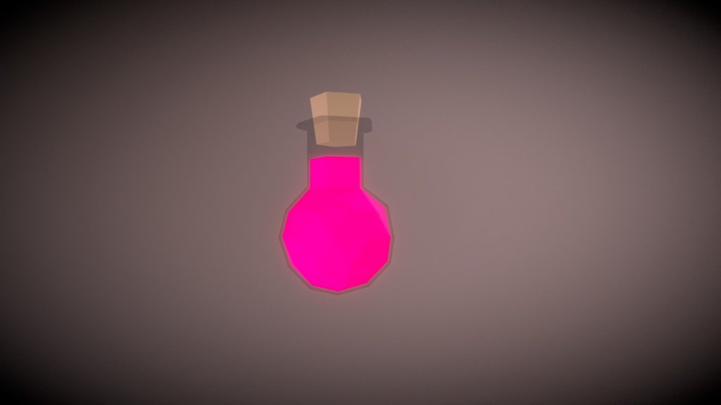 Low Poly Potion - 3D model by hanoldaa [e854c26] - Sketchfab