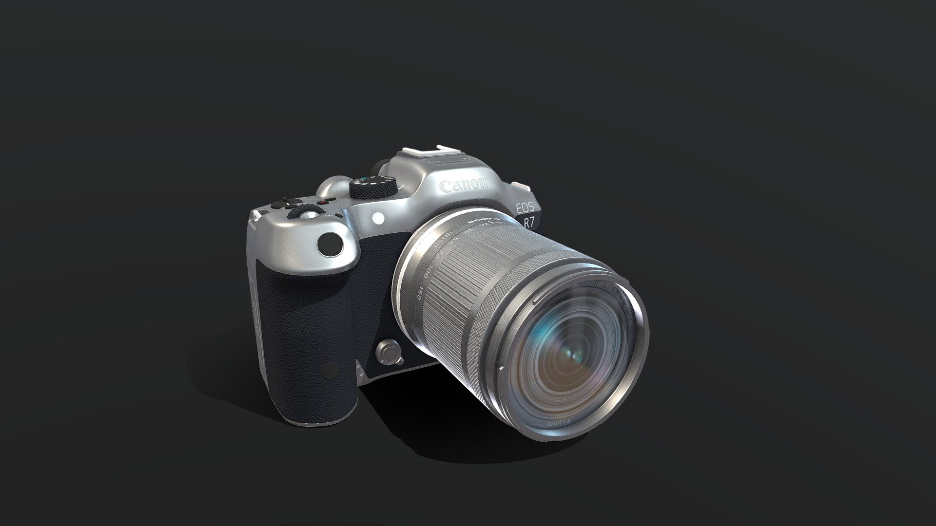 Canon EOS R7 - 3D model by Salome (@Chun0106) [e855126] - Sketchfab