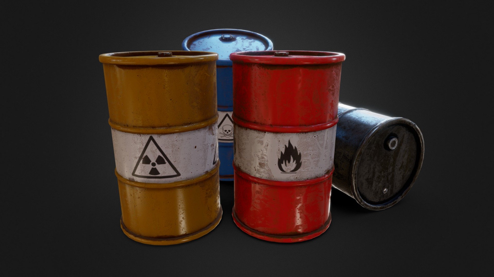 barrel's - 3D model by ForevereQ [e855c7e] - Sketchfab