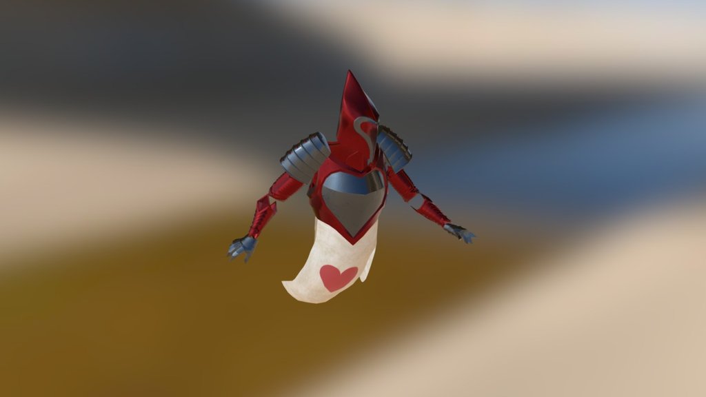 Card Guard 1 - 3D model by nicogaballonie [e856028] - Sketchfab