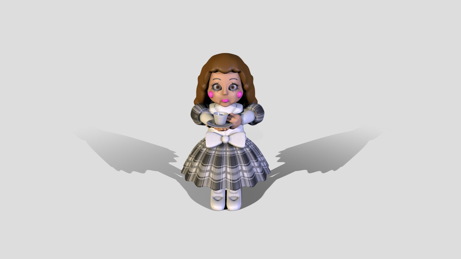 Ella (The Silver Eyes) - Download Free 3D model by TMGZZ (@bone81207 ...
