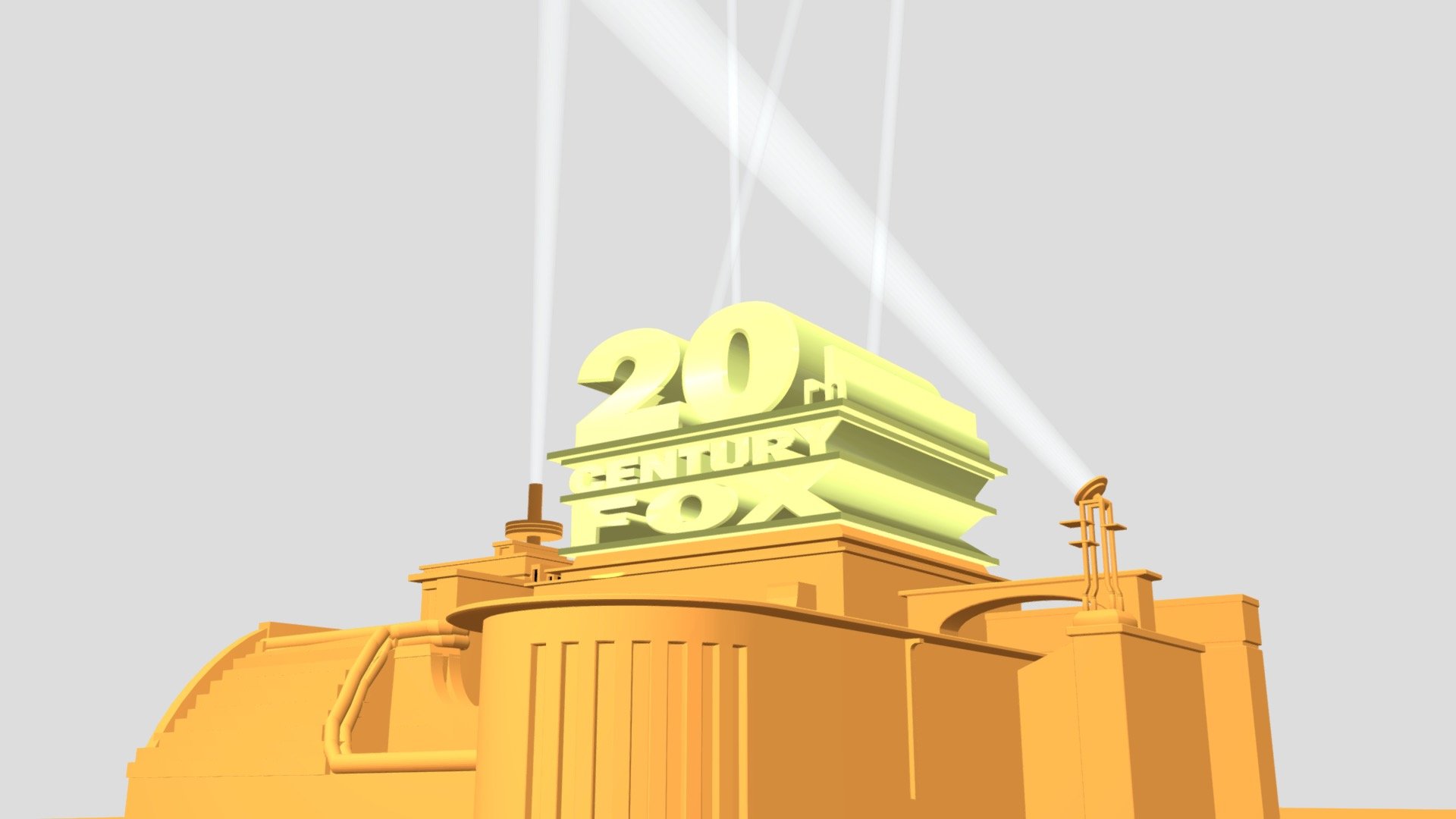 20th Century Fox by Rune Fogh Remake - Download Free 3D model by ...