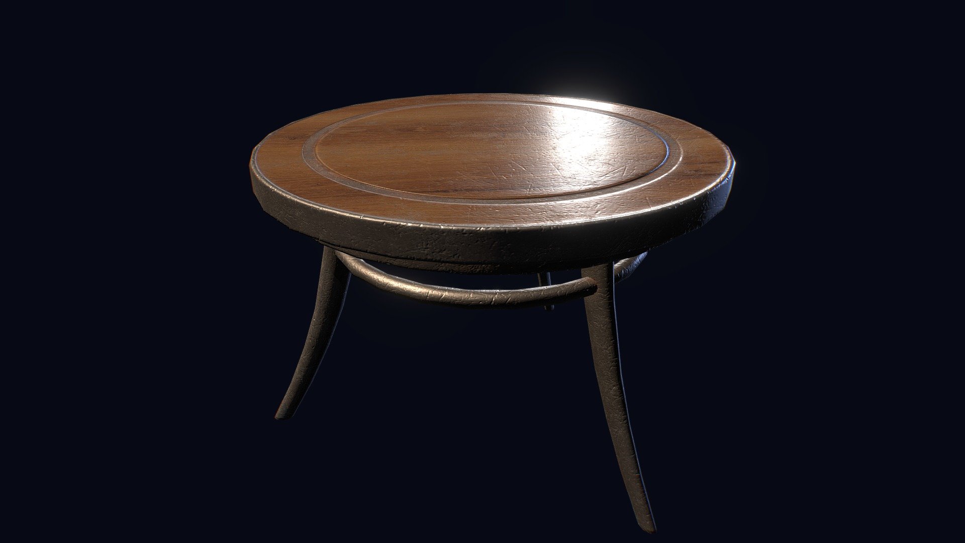 Round Table - 3D model by katcat [e85853c] - Sketchfab