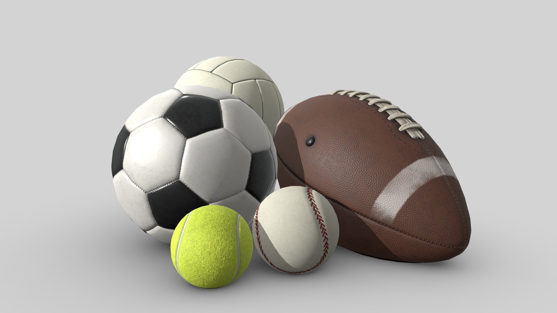 Sports Assets Package - Buy Royalty Free 3D model by Dex Jones ...
