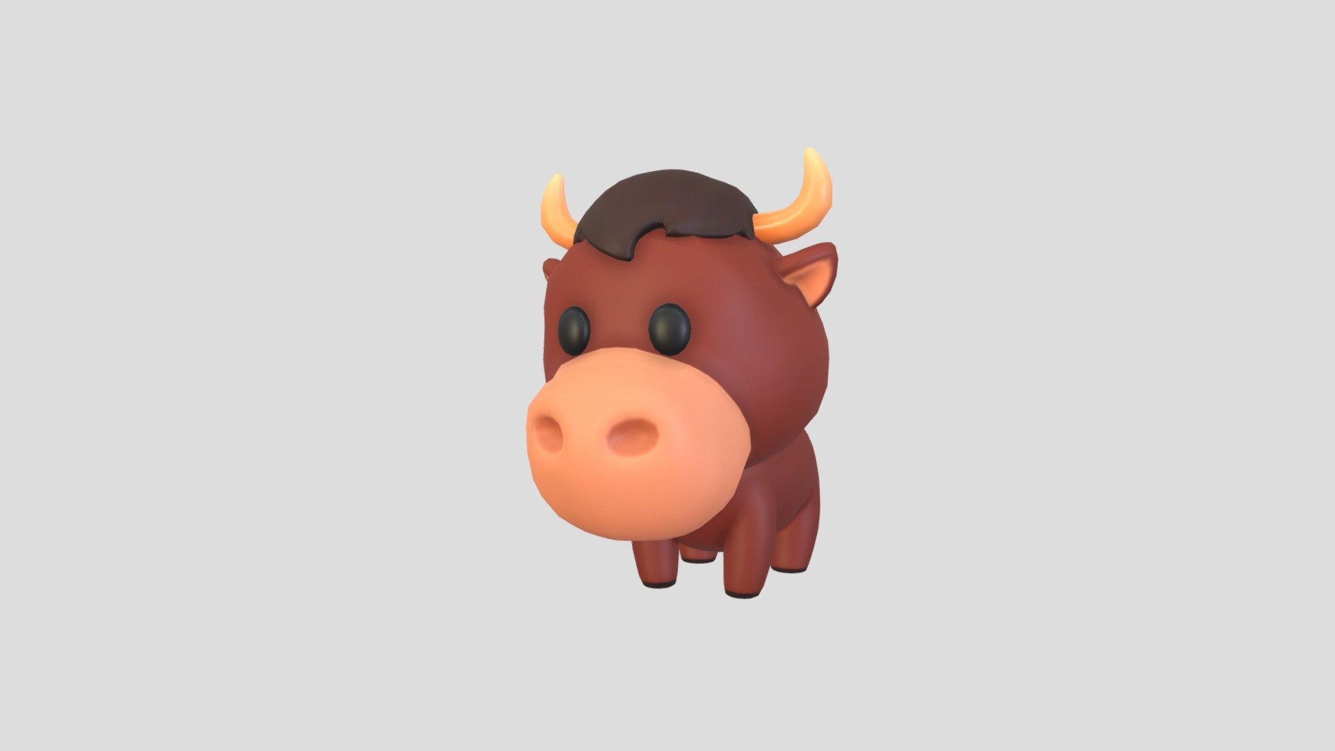 Character050 Bull - Buy Royalty Free 3D model by BaluCG [e85b035 ...