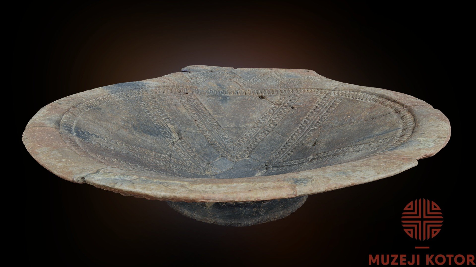 Bowl from the site of Velika Gruda, Montenegro - 3D model by Muzeji ...
