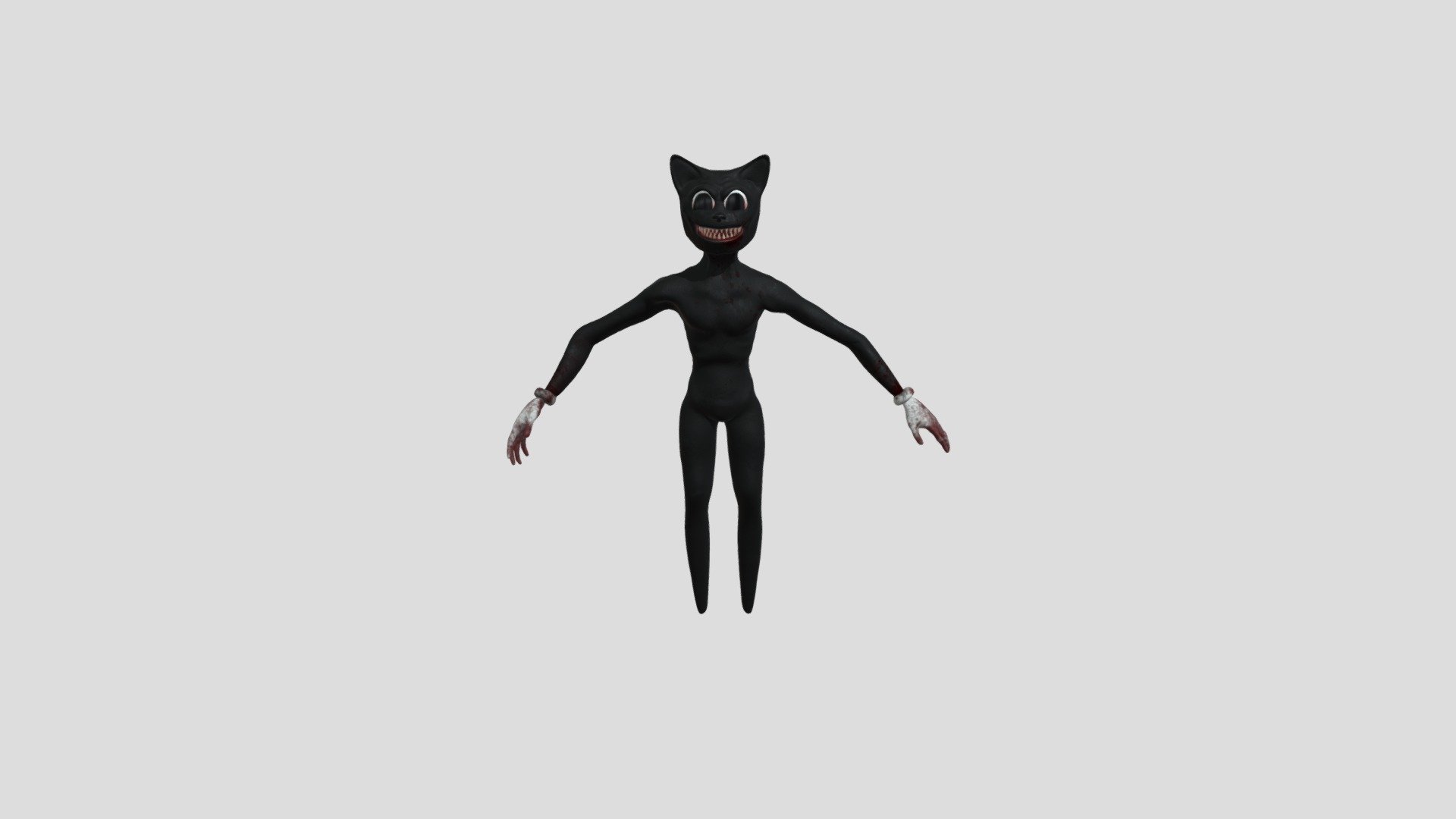 Cartoon Cat Horror Skunx Model Download Free 3d Model By Razafi301