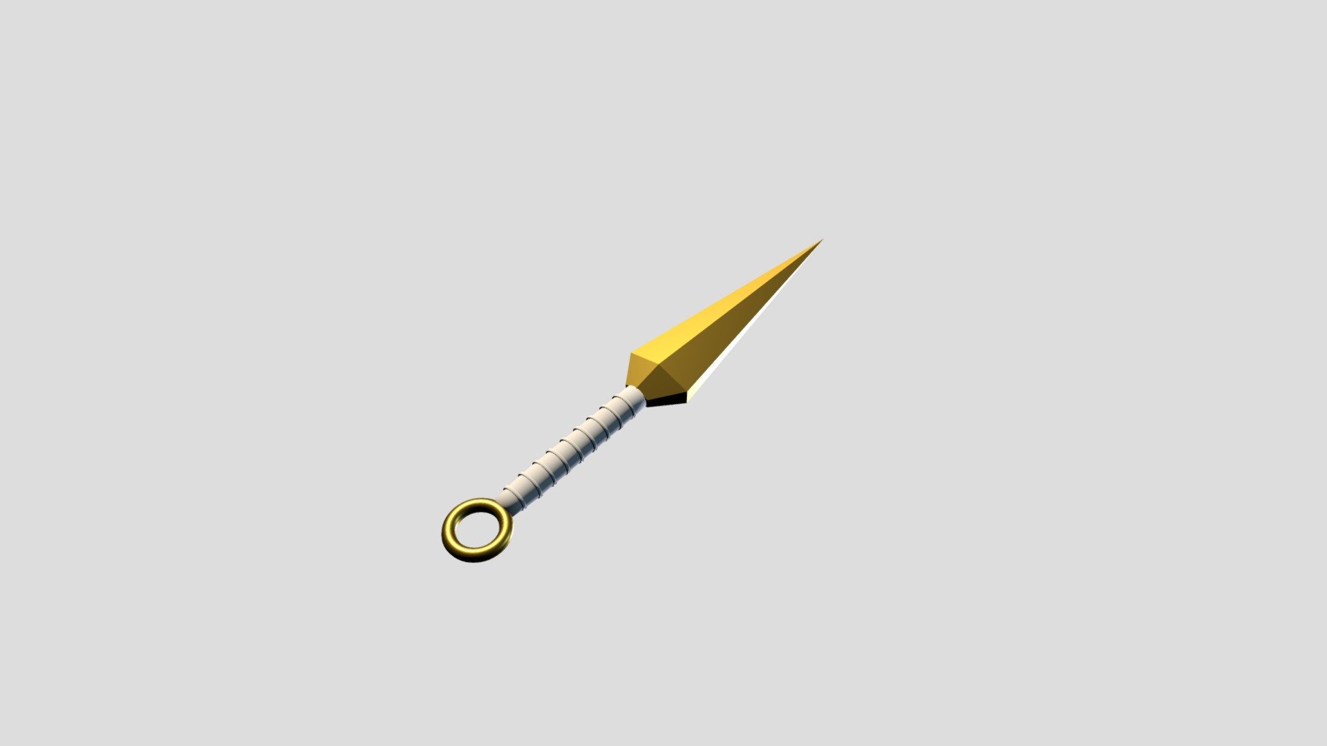 KUNAI KNIFE - 3D model by kvepiametos [e862c8a] - Sketchfab