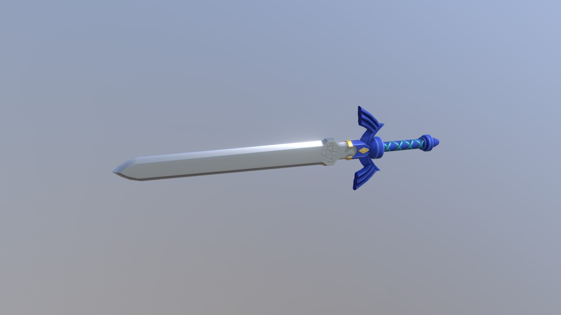 Zelda Master Sword - 3D model by RandySolo [e863841] - Sketchfab