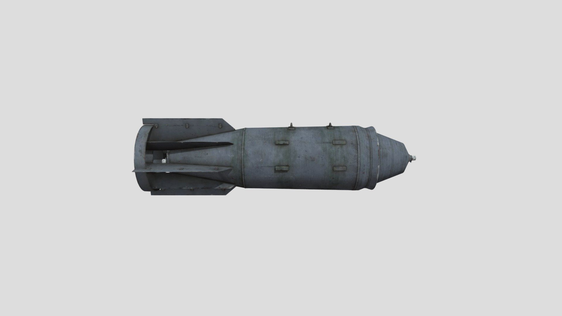 3000kg FAB 3000m 54 Bomb (War Thunder) - Download Free 3D model by ...