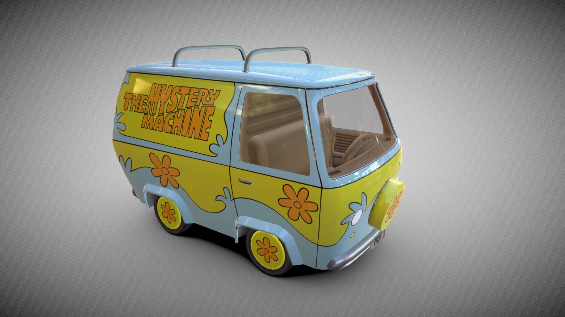 Mistery Machine - Download Free 3D model by farins [e864efc] - Sketchfab