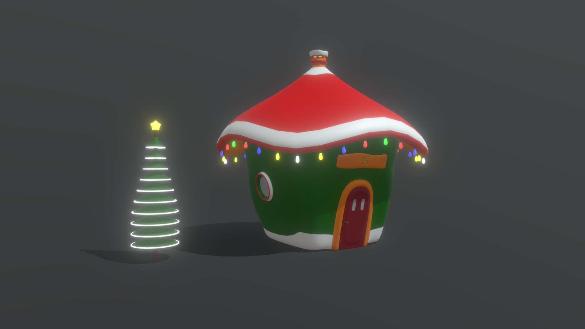 Elf Home - 3D model by factoryofillusions [e86645b] - Sketchfab