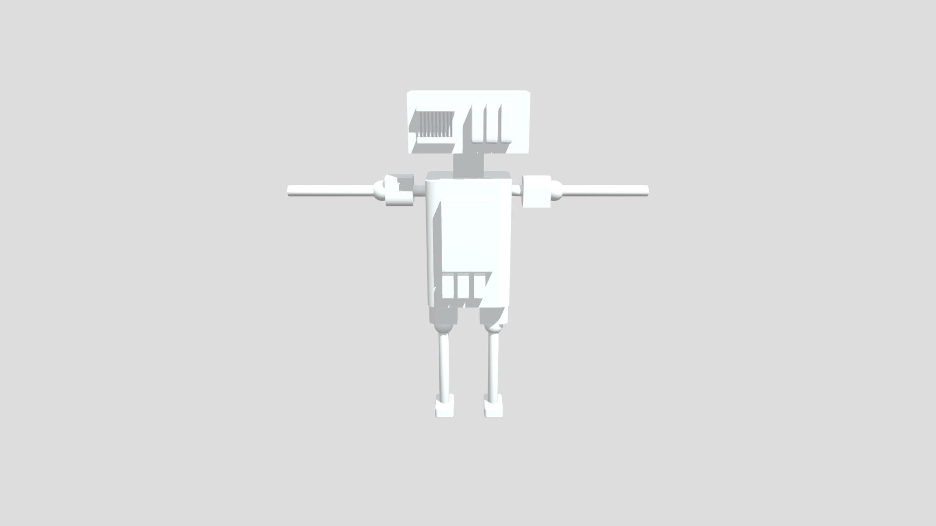 PersonajeRobot+Gomez - 3D model by julian_gomez_lab [e86739d] - Sketchfab