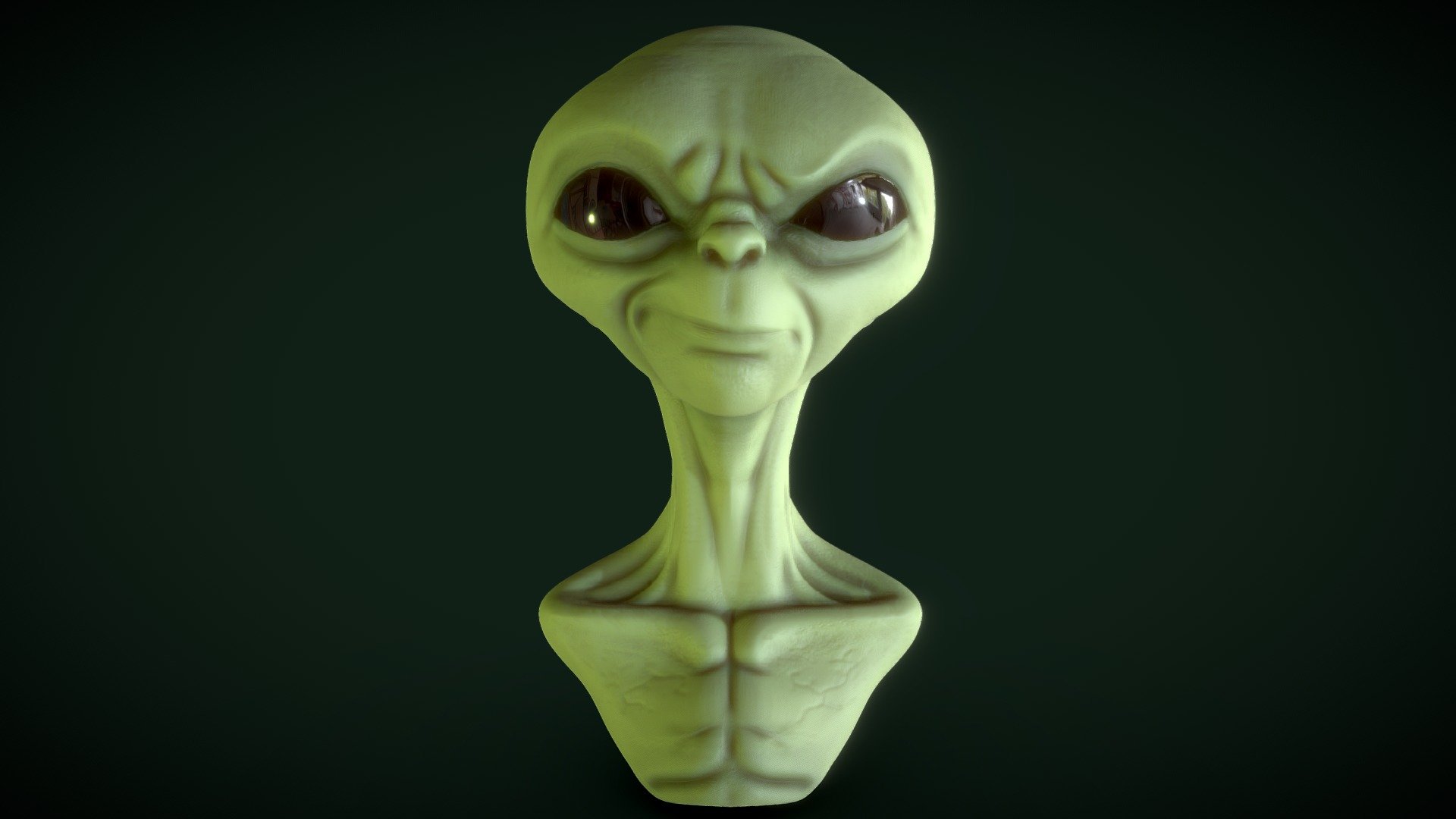 Alieno - Download Free 3D model by Daniele Caccavale (@dany3design ...