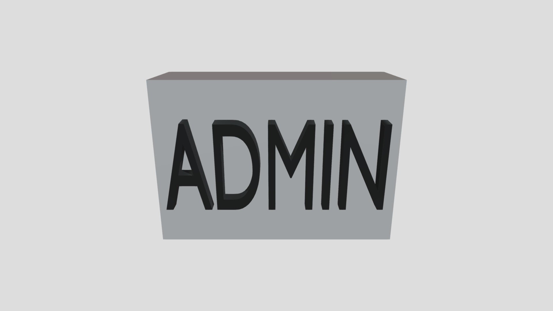Gtag Admin Badge (Gorilla Tag) - Download Free 3D model by Rhezzy [e867c9e] - Sketchfab