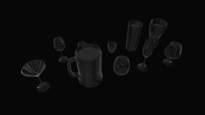 Wine 3D models - Sketchfab