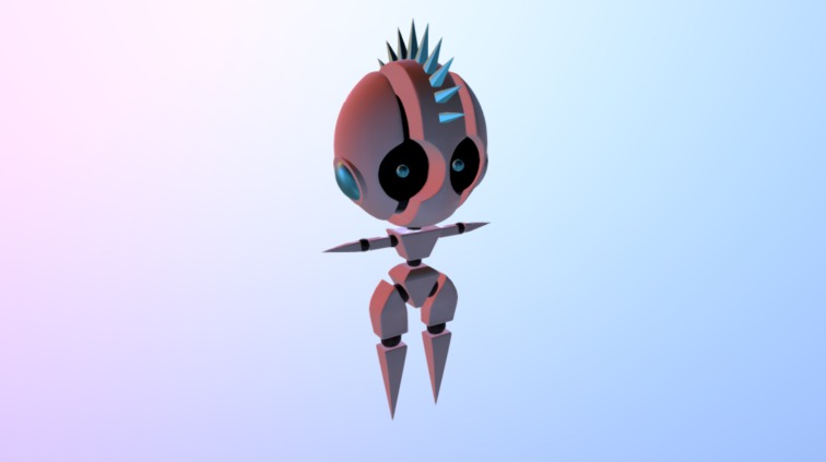 Robo Chibi - 3D model by Lucas Vianna Santos (@chojiotario) [e86ad18 ...