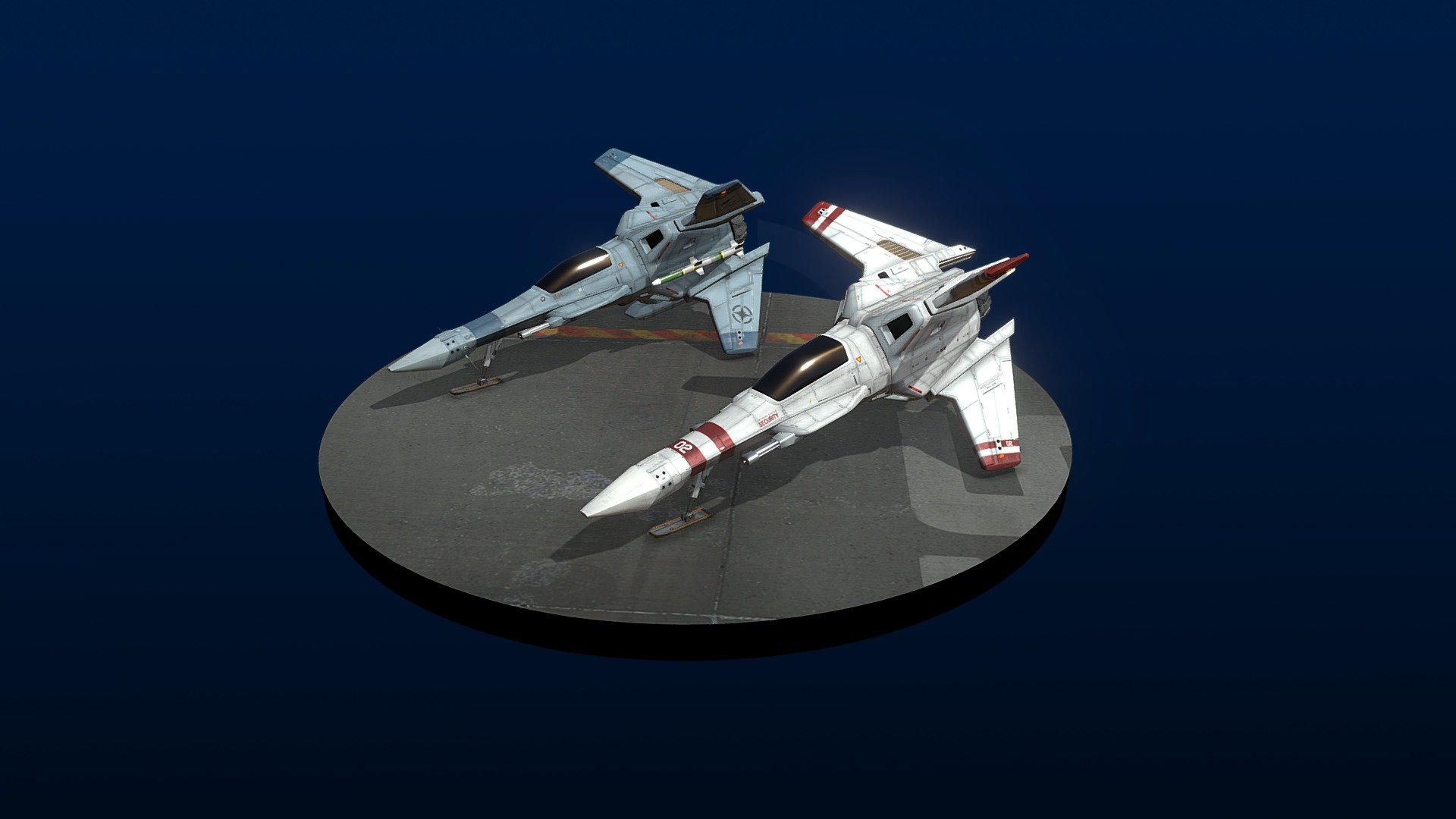 P-64 Ferret - Download Free 3D model by Hangar.b.productions [e86d94a ...